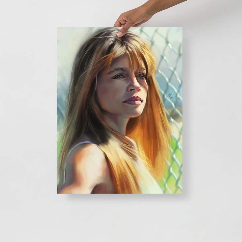 Sarah Connor Terminator 2 Art Print Sarah Connor Poster - Etsy