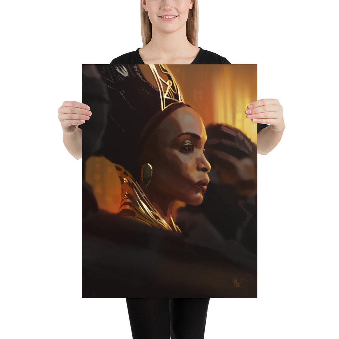 Wakanda Forever Art Print Angela Bassett Black Panther - Etsy