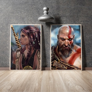 Freya God of War Art Print - God of War Ragnarok Poster - Etsy