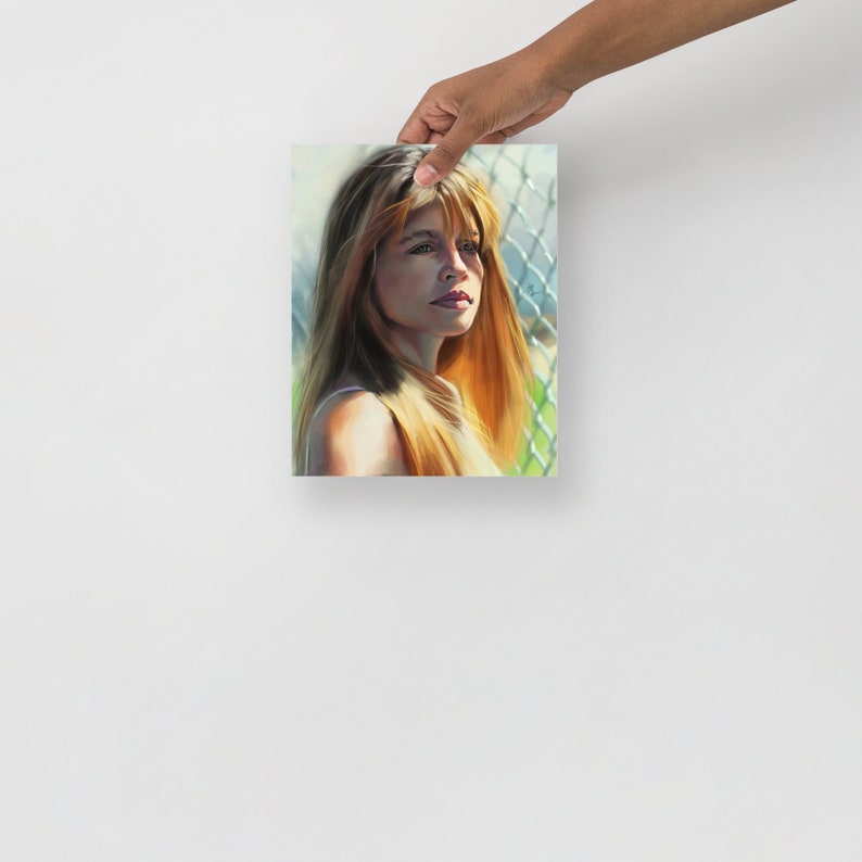 Sarah Connor Terminator 2 Art Print Sarah Connor Poster - Etsy