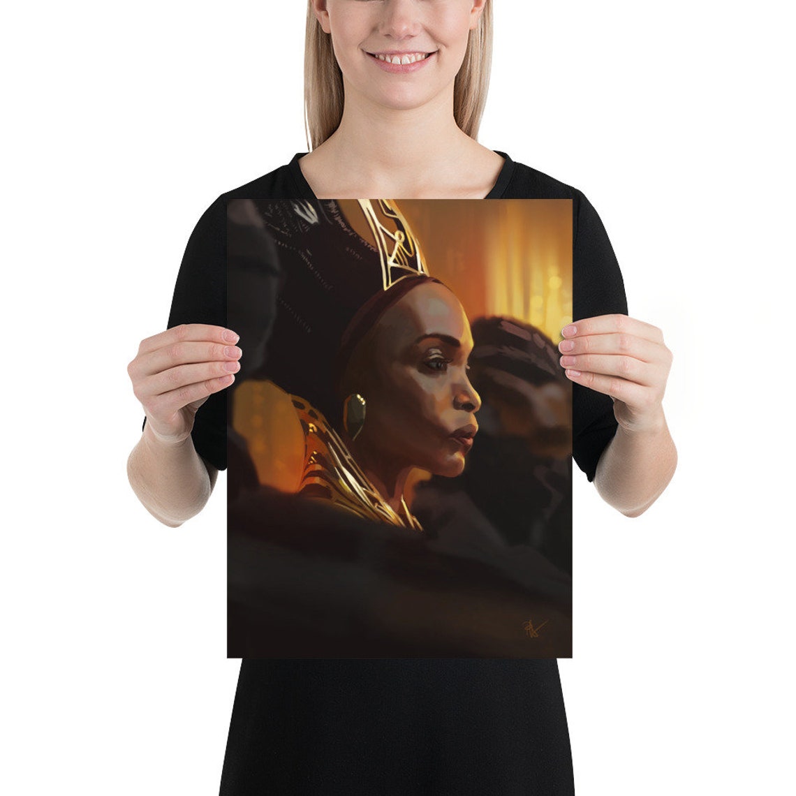 Wakanda Forever Art Print Angela Bassett Black Panther - Etsy