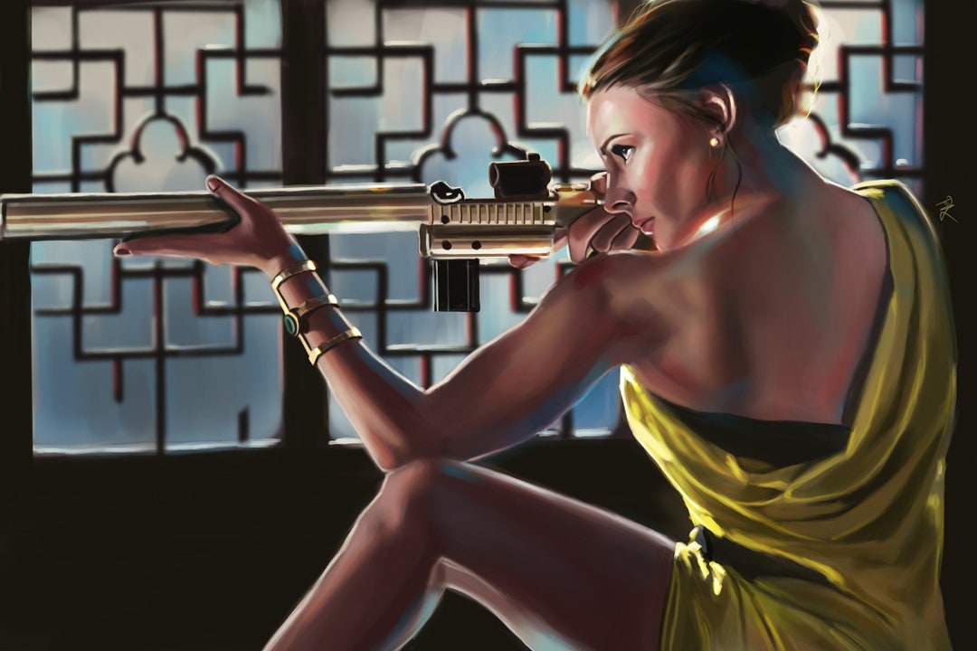 Rebecca Ferguson Mission Impossible Wall Art - Ilsa Faust Poster - Etsy