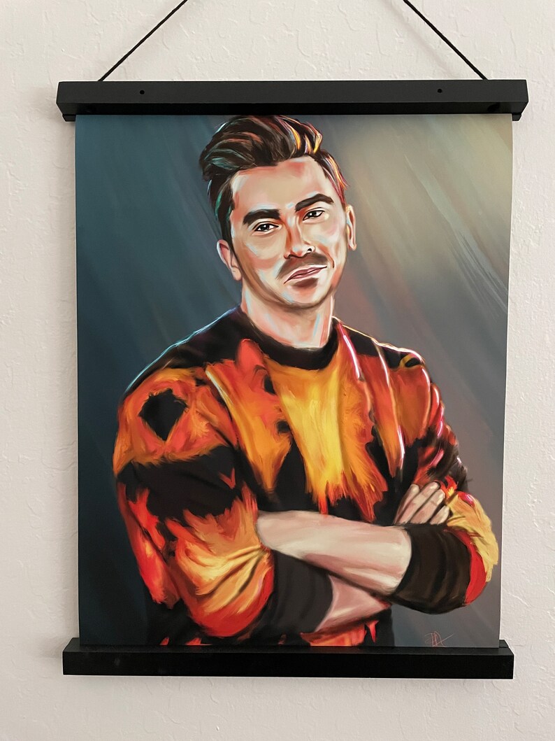 David Rose Art Print - Schitt's Creek Poster - Schitt's Creek Wall Art ...