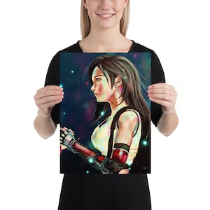 Aerith & Tifa Poster - Final Fantasy 7 Rebirth - Aerith Gainsborough ...