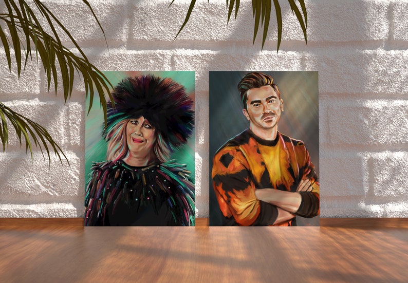 David Rose Art Print - Schitt's Creek Poster - Schitt's Creek Wall Art ...