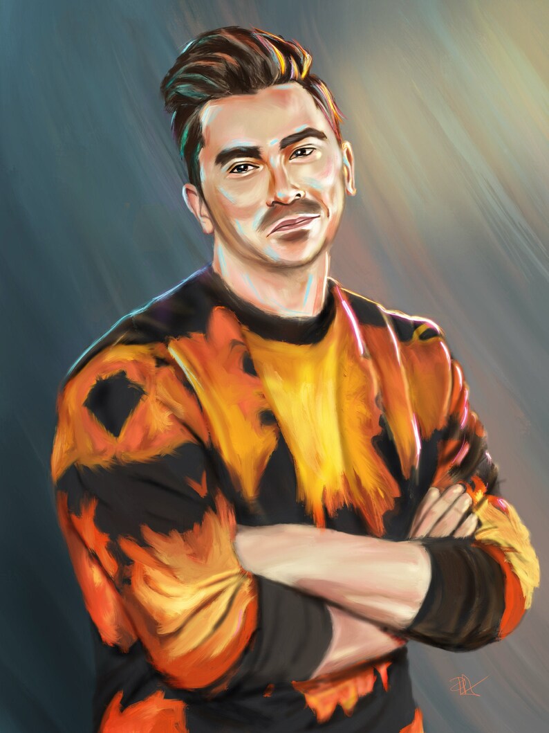 David Rose Art Print Schitt's Creek Poster - Etsy