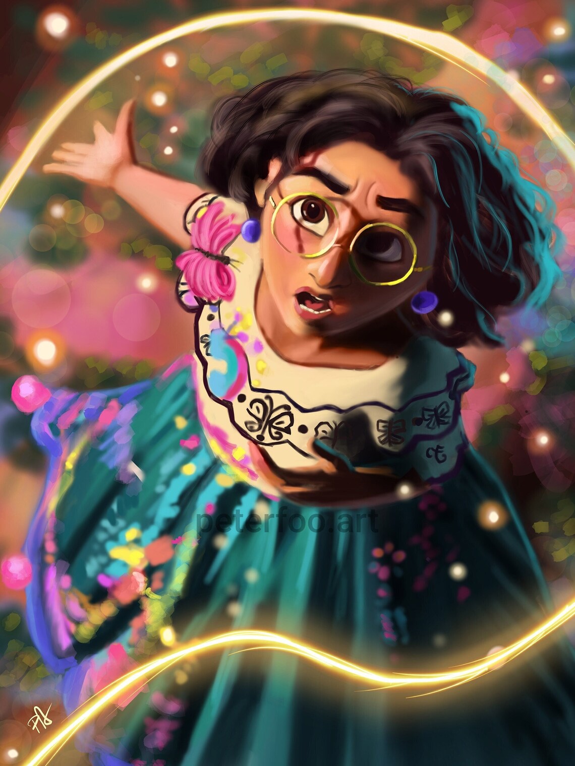 Mirabel Encanto Art Print Encanto Poster Mirabel Madrigal - Etsy