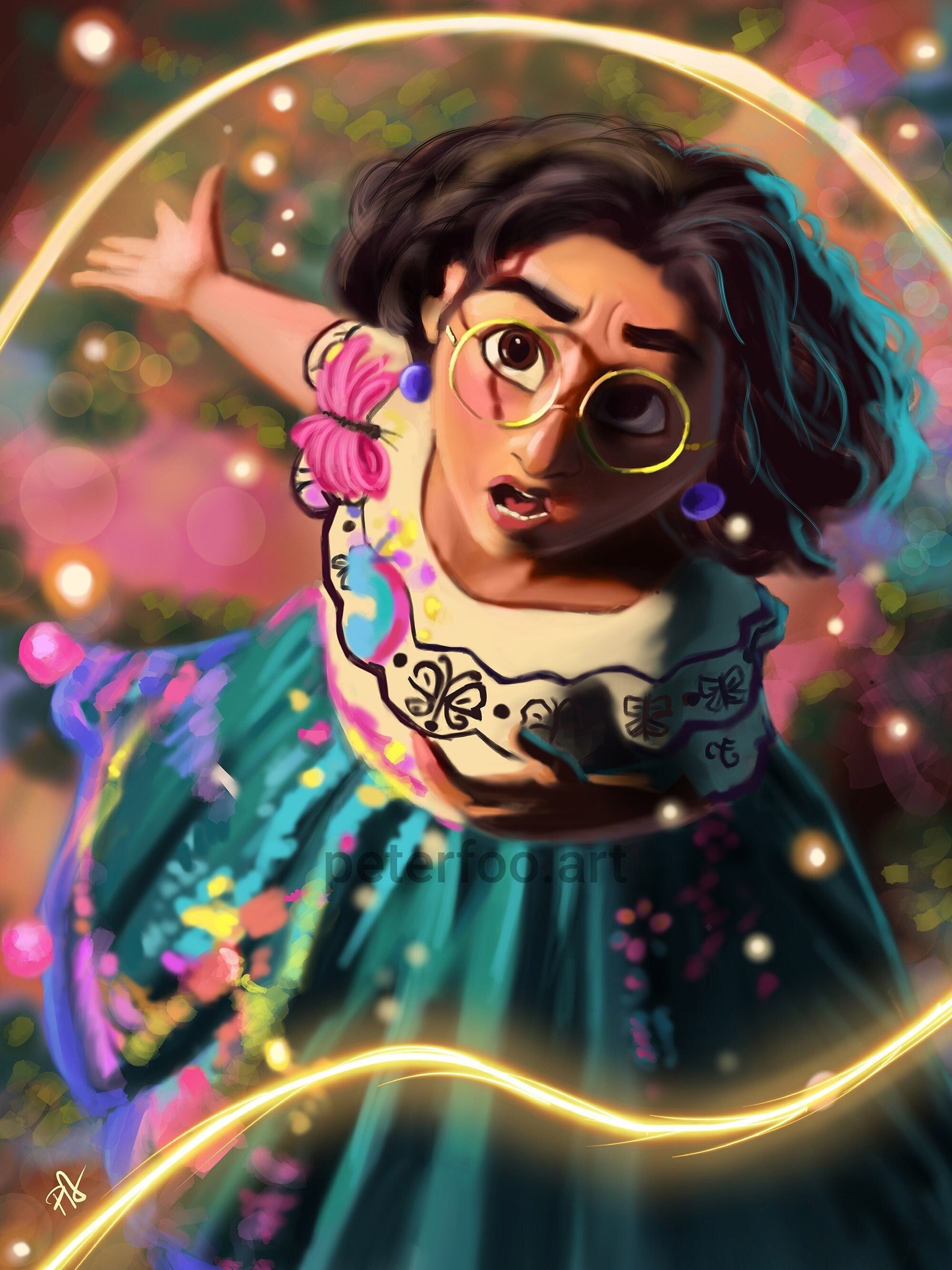 Mirabel Encanto Art Print Encanto Poster Mirabel Madrigal | Etsy Australia