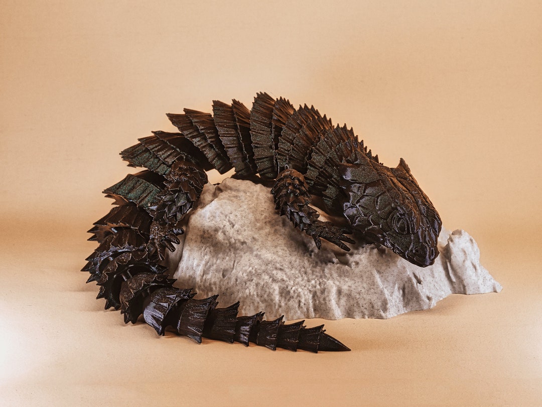 Articulating Spiky Lizard – 3D Printed Fidget Toy - Etsy