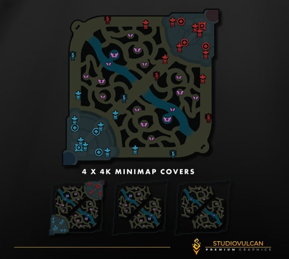 4K Minimap Hider League of Legends Stream Hider Minimap - Etsy