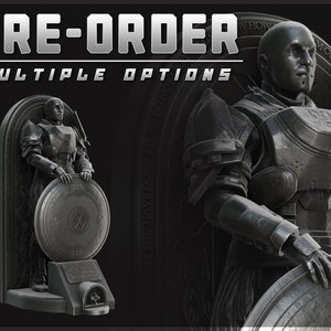 Lance Reddick Statue - Etsy