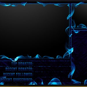 Blaze - Fire Themed Twitchtv Streamer Graphic Package, Panels, Overlay ...