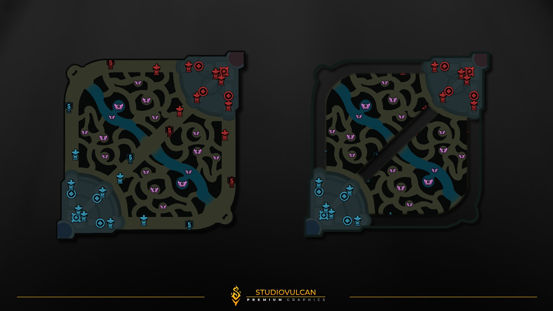 League Of Legends Minimap