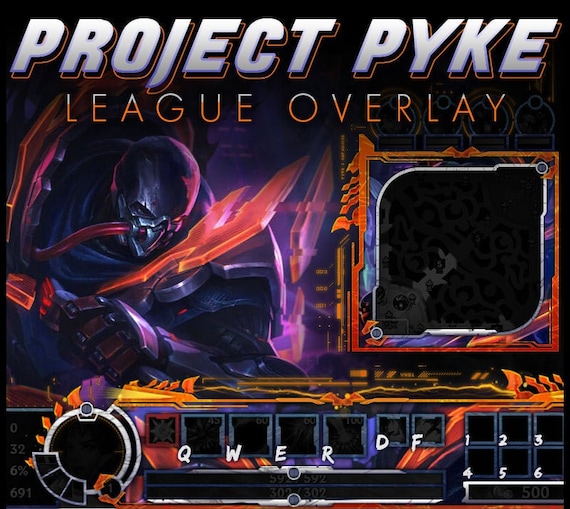 Proyecto Pyke Leagueoflegends Superposición Superposición - Etsy México
