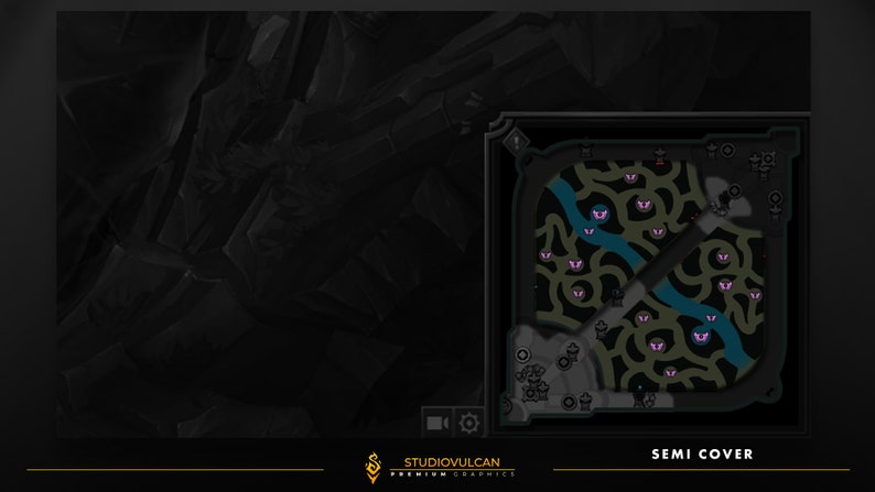 4K Minimap Hider League of Legends Stream Hider Minimap - Etsy