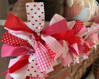 Rag Tie Garland | Etsy