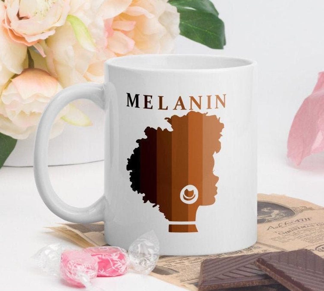 Melanin Coffee Mug, Melanin Mug, Coffee Mugs, African American Coffee ...