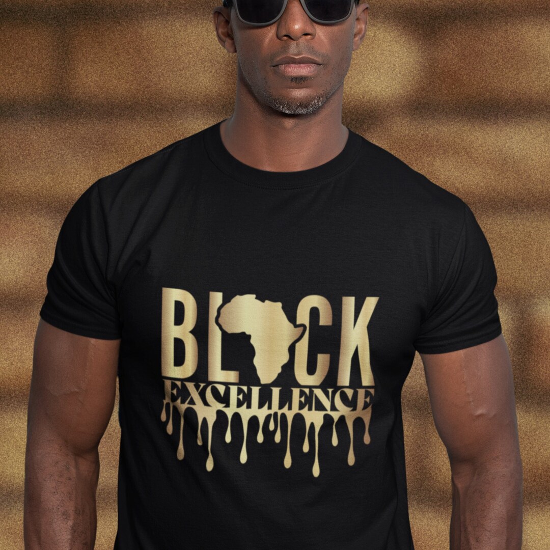 Black Excellence T-shirt for Men, T-shirt for Men, Black Pride ...