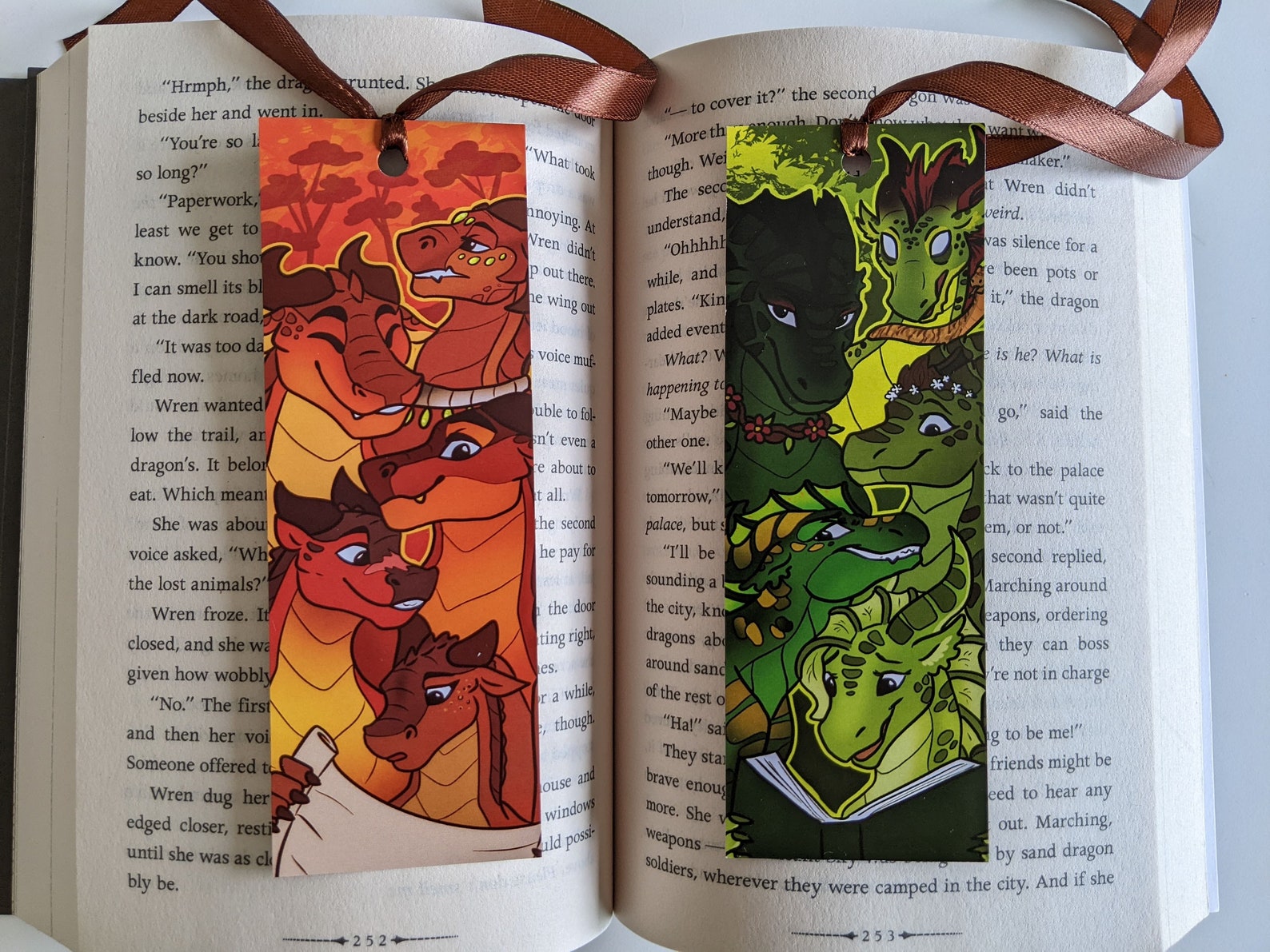 Wings of Fire TRIBE BOOKMARKS - Etsy