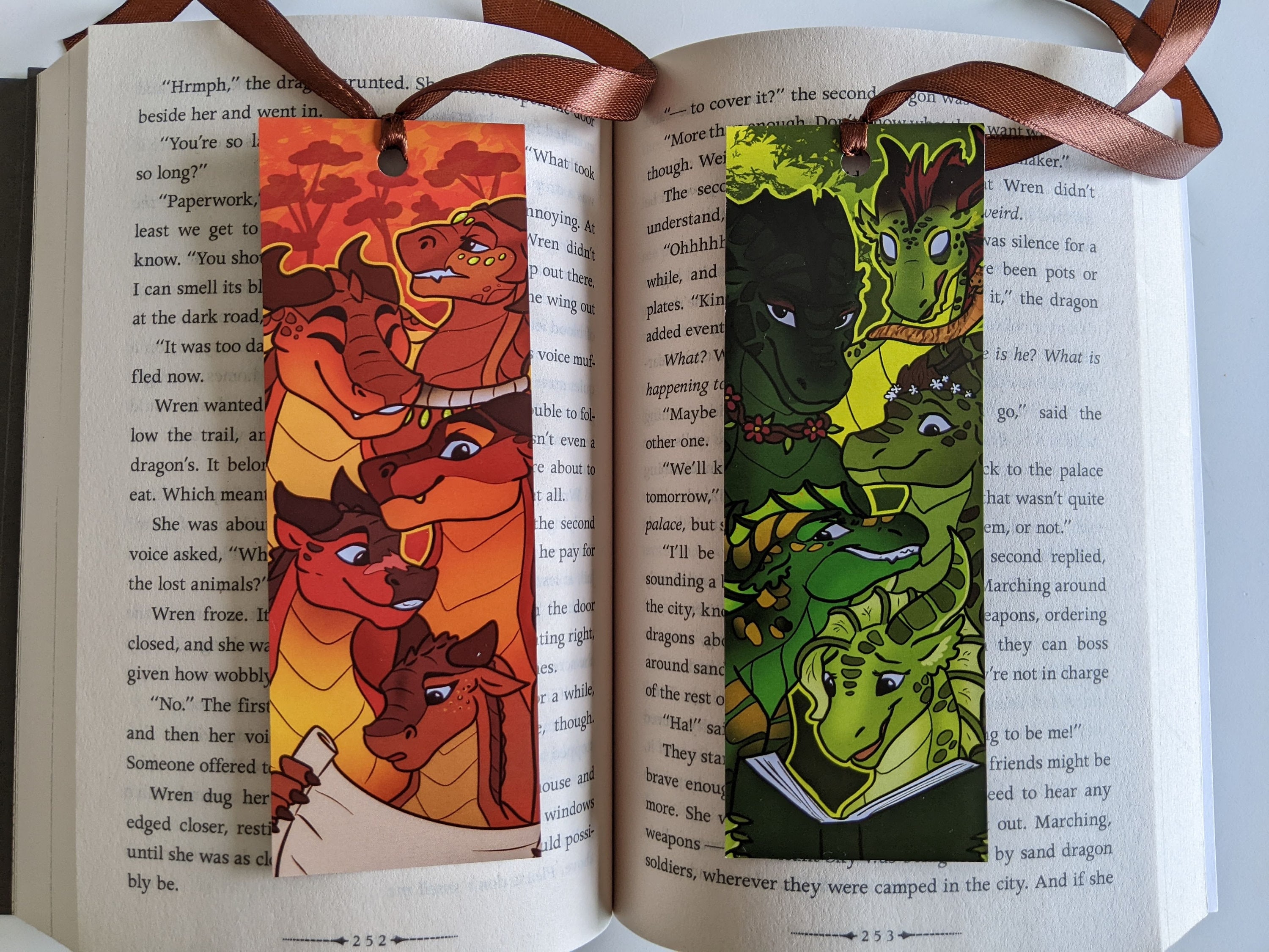 Wings of Fire TRIBE BOOKMARKS - Etsy UK