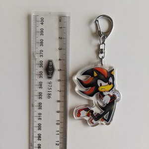 Sonic and Shadow [ Acrylic Keychains ] - Etsy