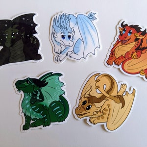 Wof the Jade Winglet / Arc 2 stickers - Etsy