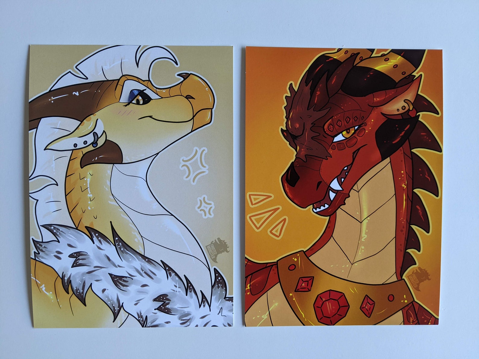 Wof Villains Portraits A5 Prints - Etsy