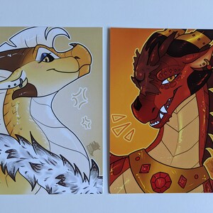 Wof Villains Portraits A5 Prints - Etsy