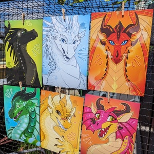 Wof - ARC 2 Portraits [A5 Prints] - Etsy