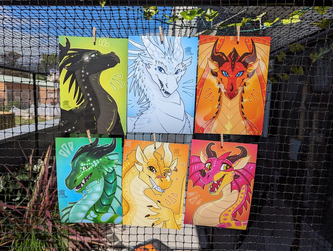 Wof - ARC 2 Portraits [A5 Prints] - Etsy