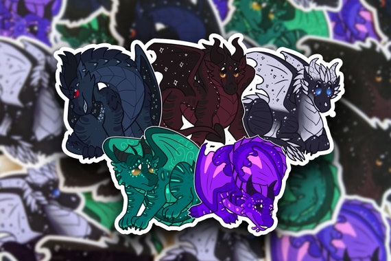 Wof Darkstalker / Legends stickers - Etsy