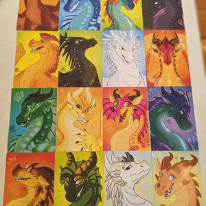 Wof ARC 1 Portraits A5 Prints - Etsy