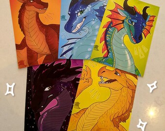 Wof ARC 2 Portraits A5 Prints | Etsy Australia