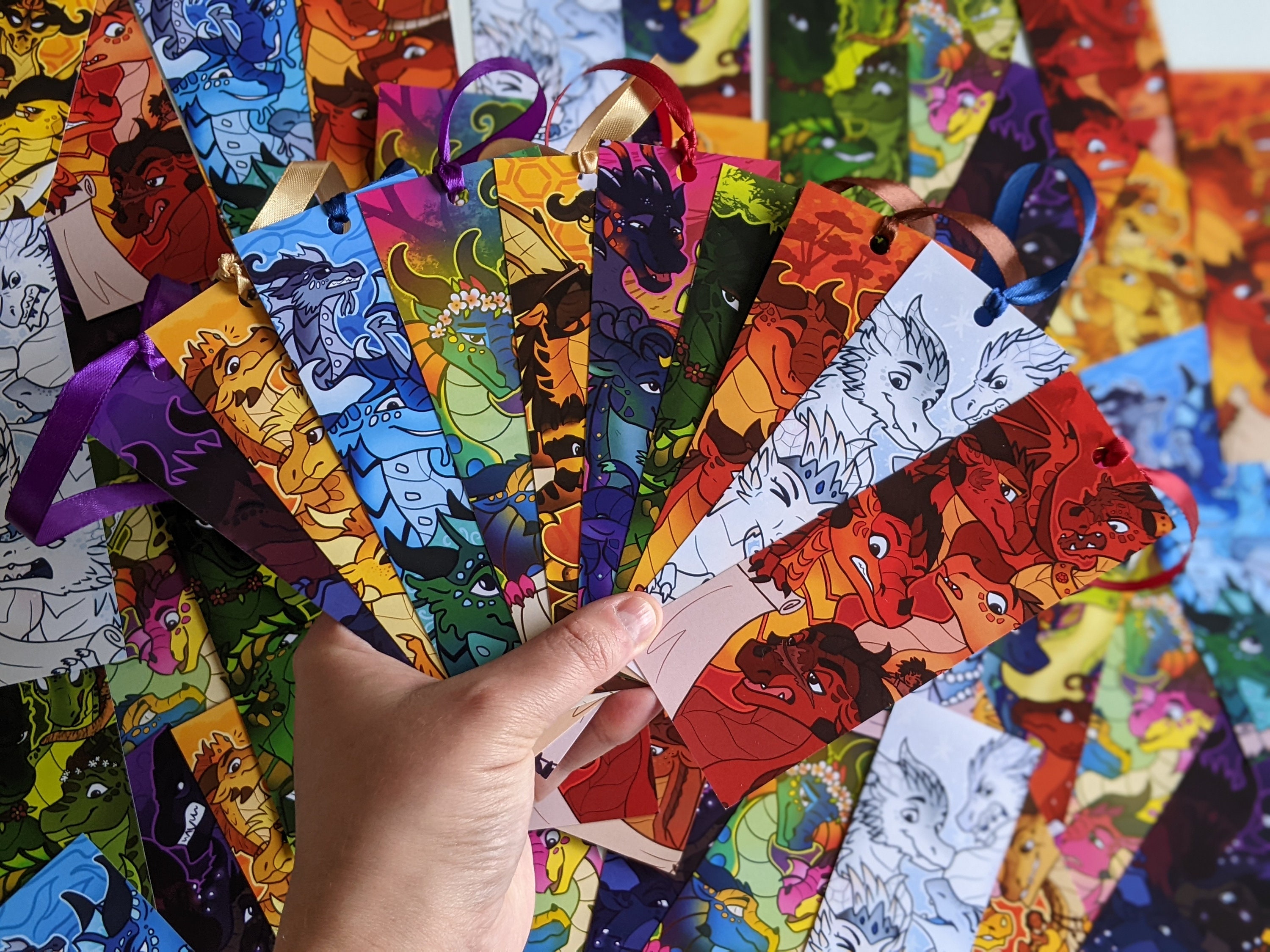 Wings of Fire TRIBE BOOKMARKS - Etsy UK