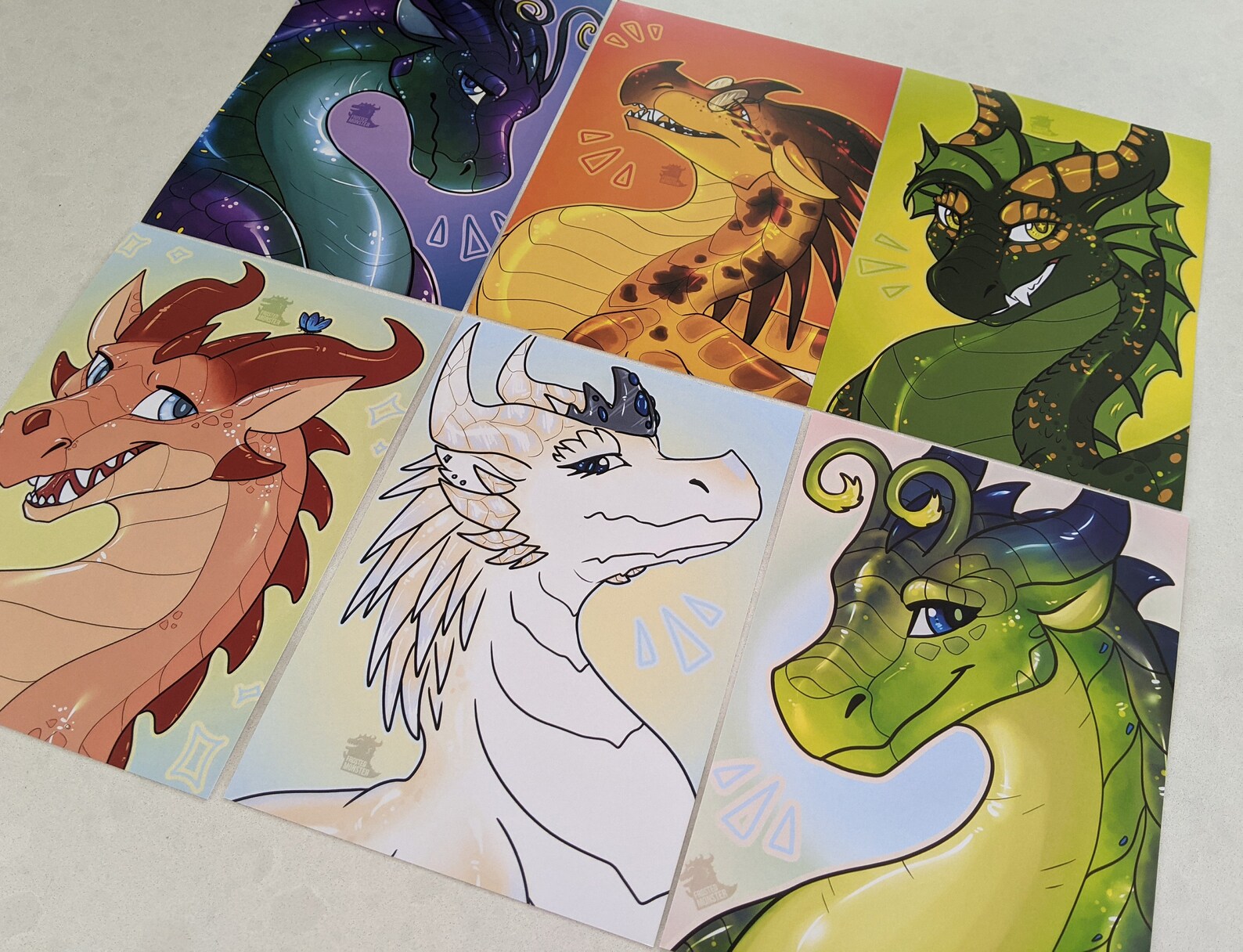 Wof ARC 3 Portraits A5 Prints - Etsy