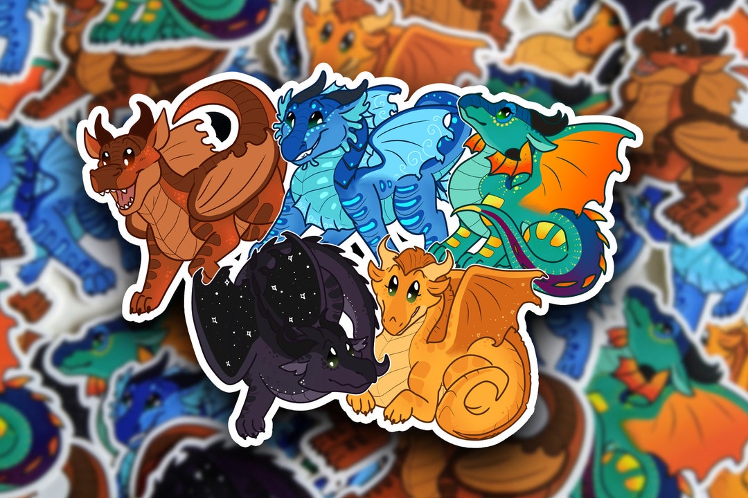 Wof - Dragonets of Destiny / Arc 1 [stickers] - Etsy