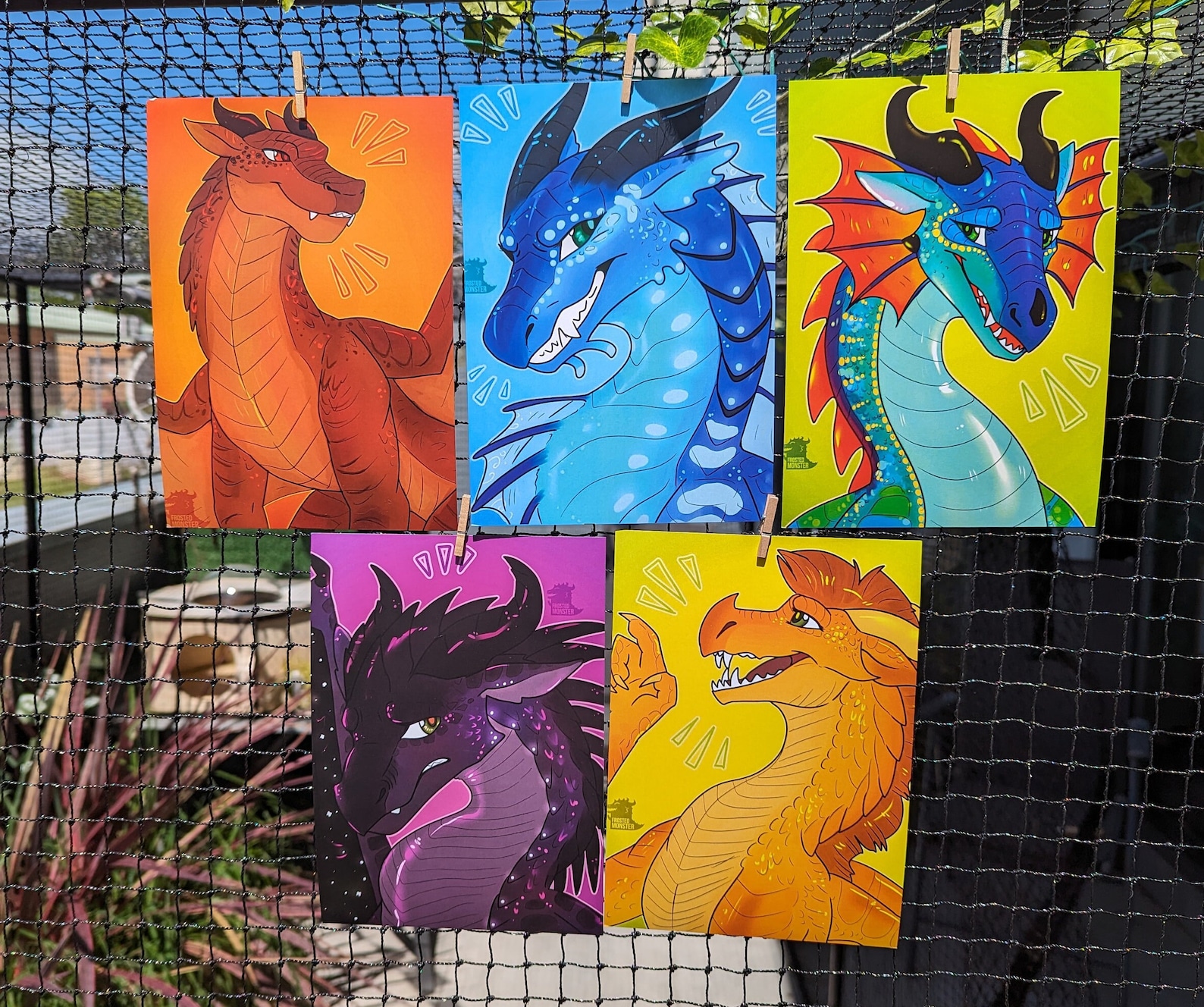 Wof - ARC 1 Portraits [A5 Prints] - Etsy