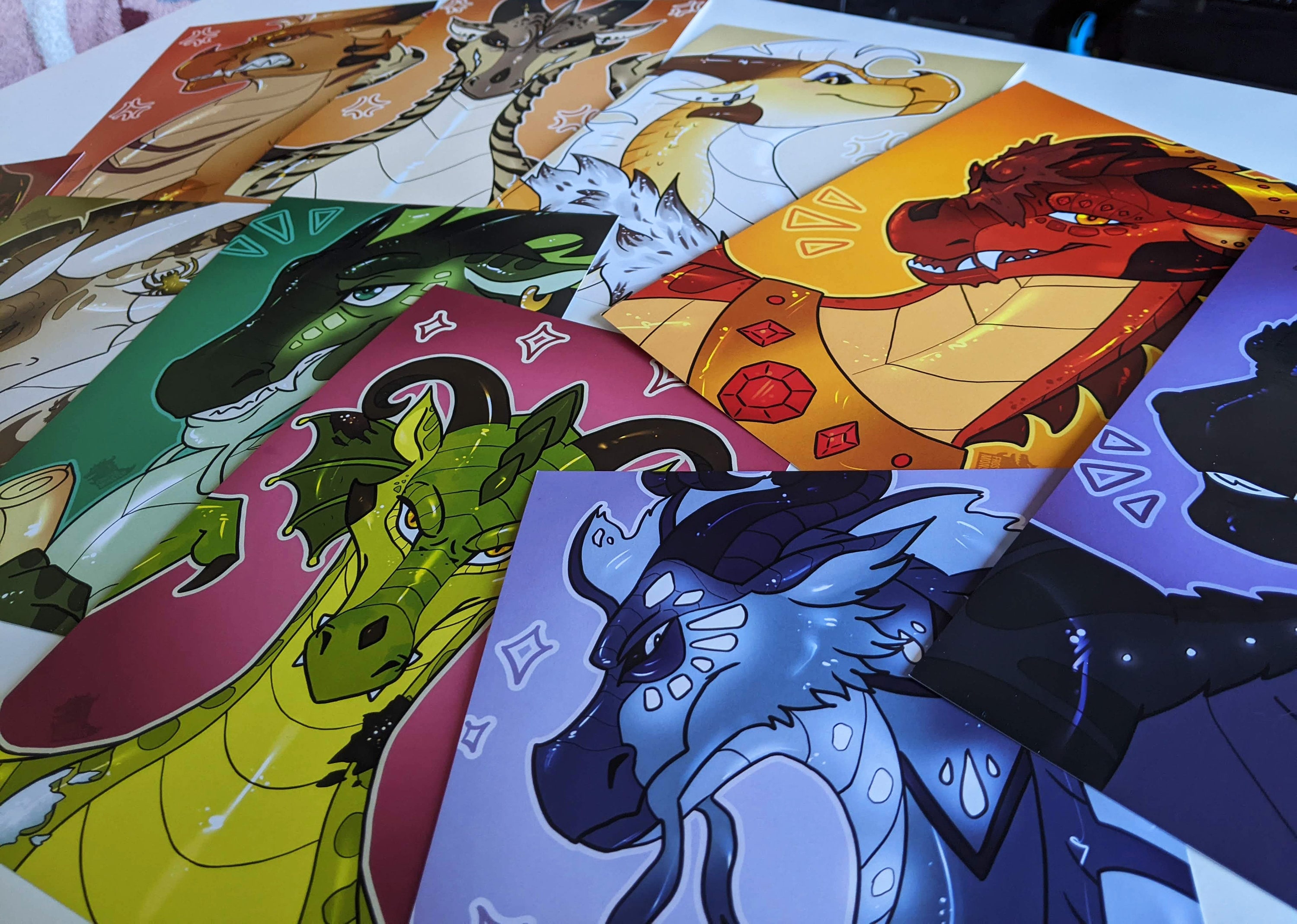 Wof Villains Portraits A5 Prints - Etsy Australia