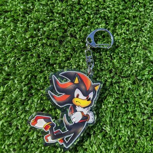 Sonic and Shadow [ Acrylic Keychains ] - Etsy