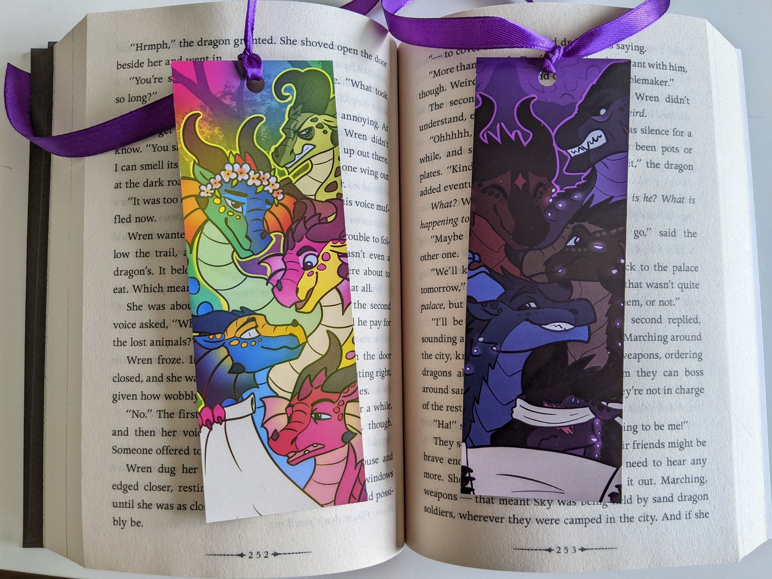 Wings of Fire TRIBE BOOKMARKS - Etsy UK