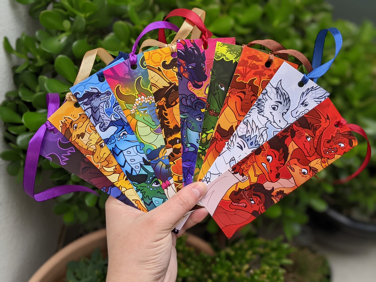 Wings of Fire TRIBE BOOKMARKS - Etsy