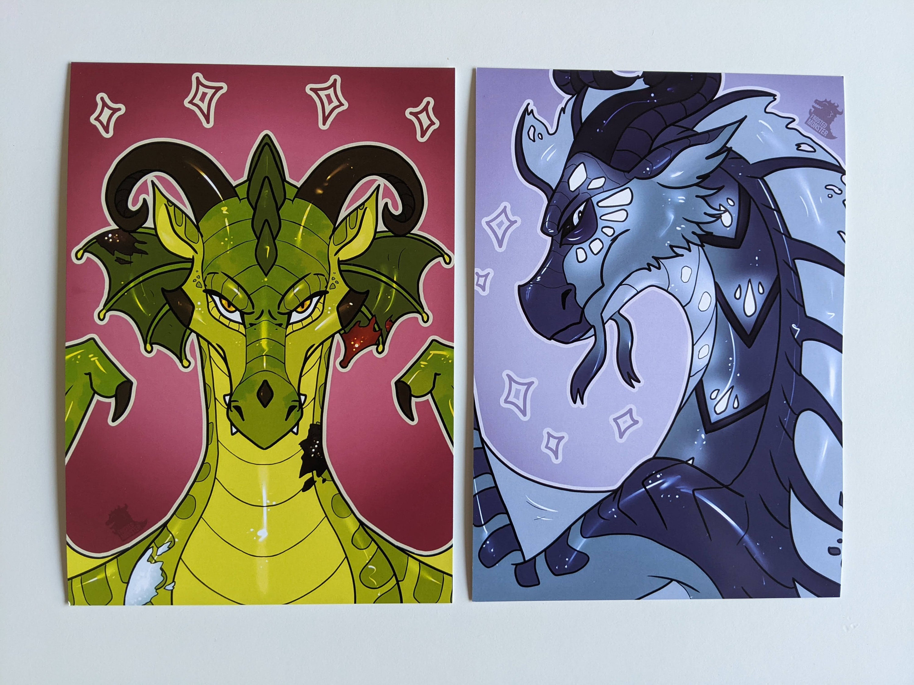 Wof Villains Portraits A5 Prints - Etsy Australia