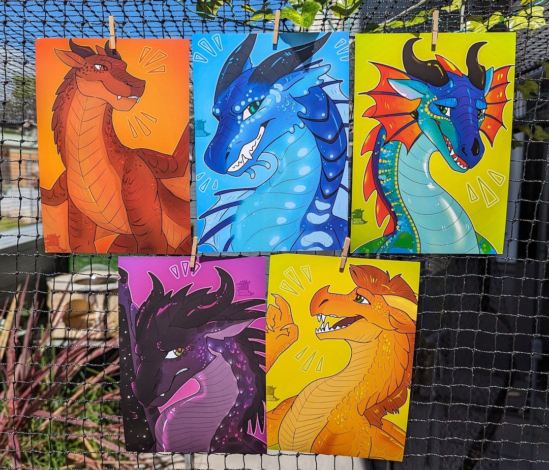 Wof - ARC 1 Portraits [A5 Prints] - Etsy