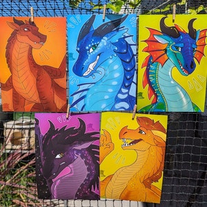 Wof - ARC 1 Portraits [A5 Prints] - Etsy
