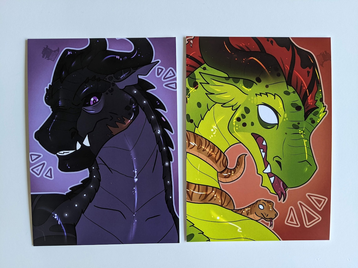 Wof Villains Portraits A5 Prints - Etsy