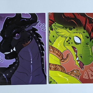 Wof Villains Portraits A5 Prints - Etsy