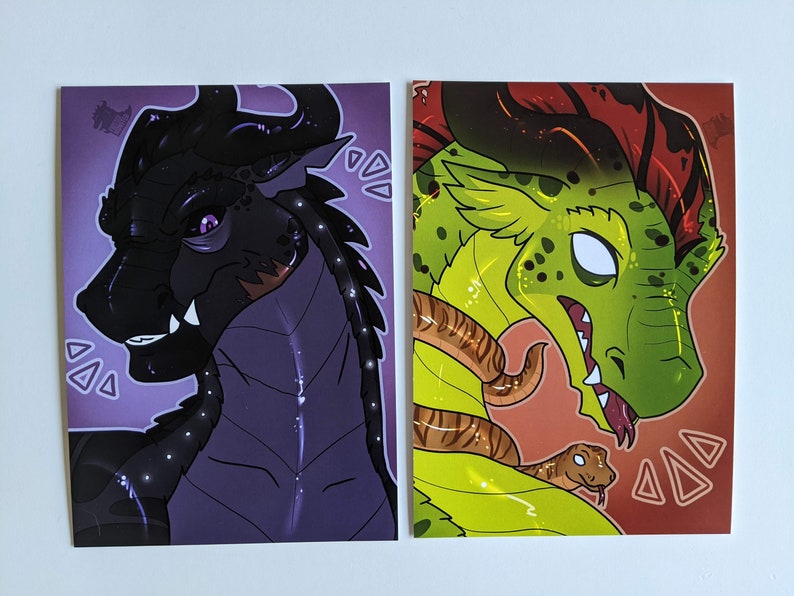 Wof Villains Portraits A5 Prints - Etsy Australia