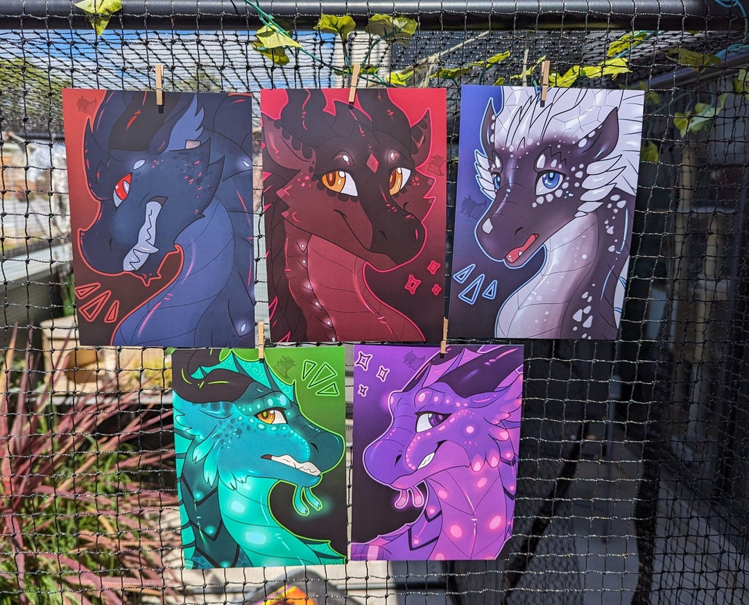 Wof - Darkstalker: Legends Portraits [A5 Prints] - Etsy