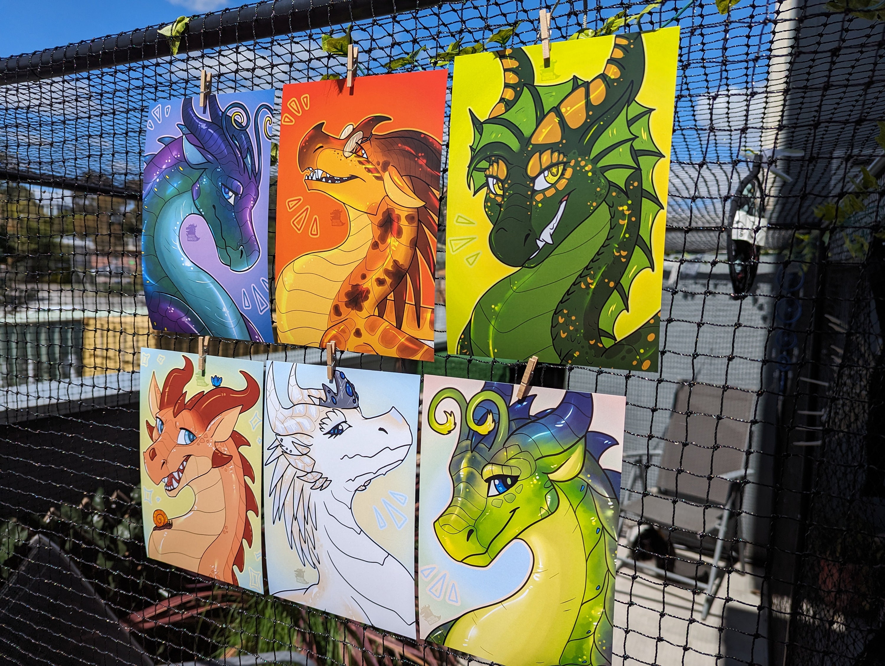Wof - ARC 3 Portraits [A5 Prints] - Etsy