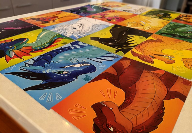 Wof ARC 3 Portraits A5 Prints - Etsy
